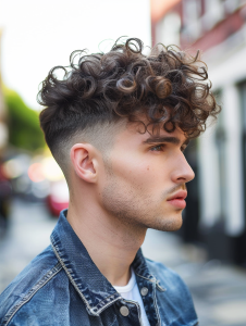Discover 32 Unique Curly Top with Fade Hairstyles for Men: A Guide to ...