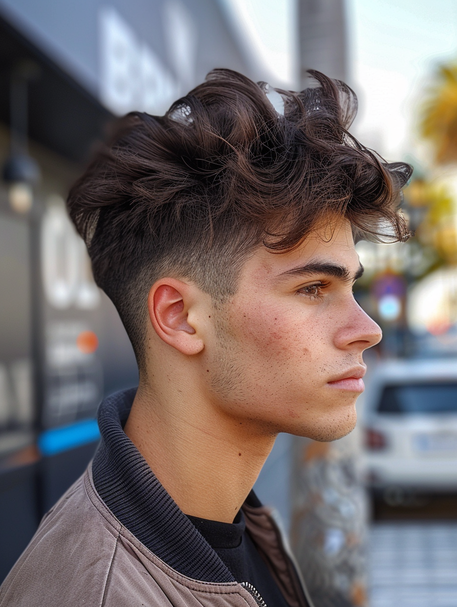 Exploring 27 Disconnected Undercut with Curls Styles for Men with High ...
