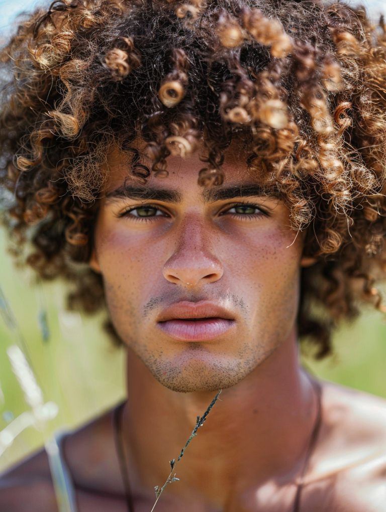 Unveiling 31 Curly Afro Fade Ideas for Men Seeking New Vibrant and ...