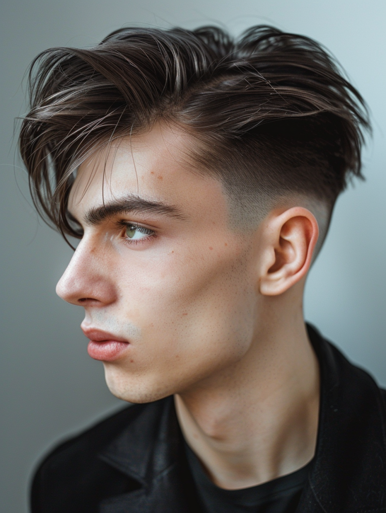 35 Slicked Back Undercut Styles for Men Exploring Bold and Modern Hair ...