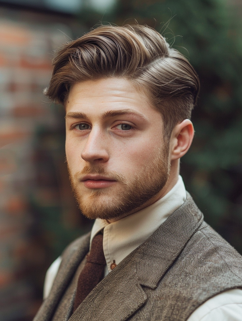 Discover 32 Unique Slicked Back Taper Fade Styles for Modern Mens ...