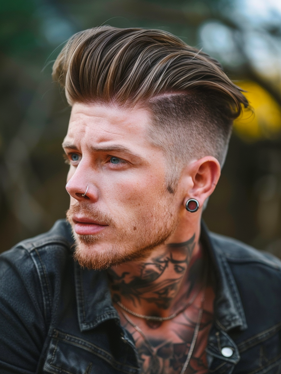 Discover 32 Unique Slicked Back Taper Fade Styles for Modern Mens ...