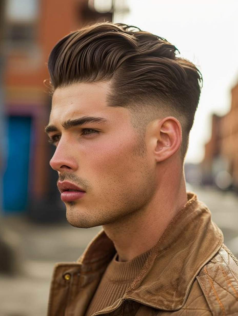 35 Slicked Back Undercut Styles for Men Exploring Bold and Modern Hair ...