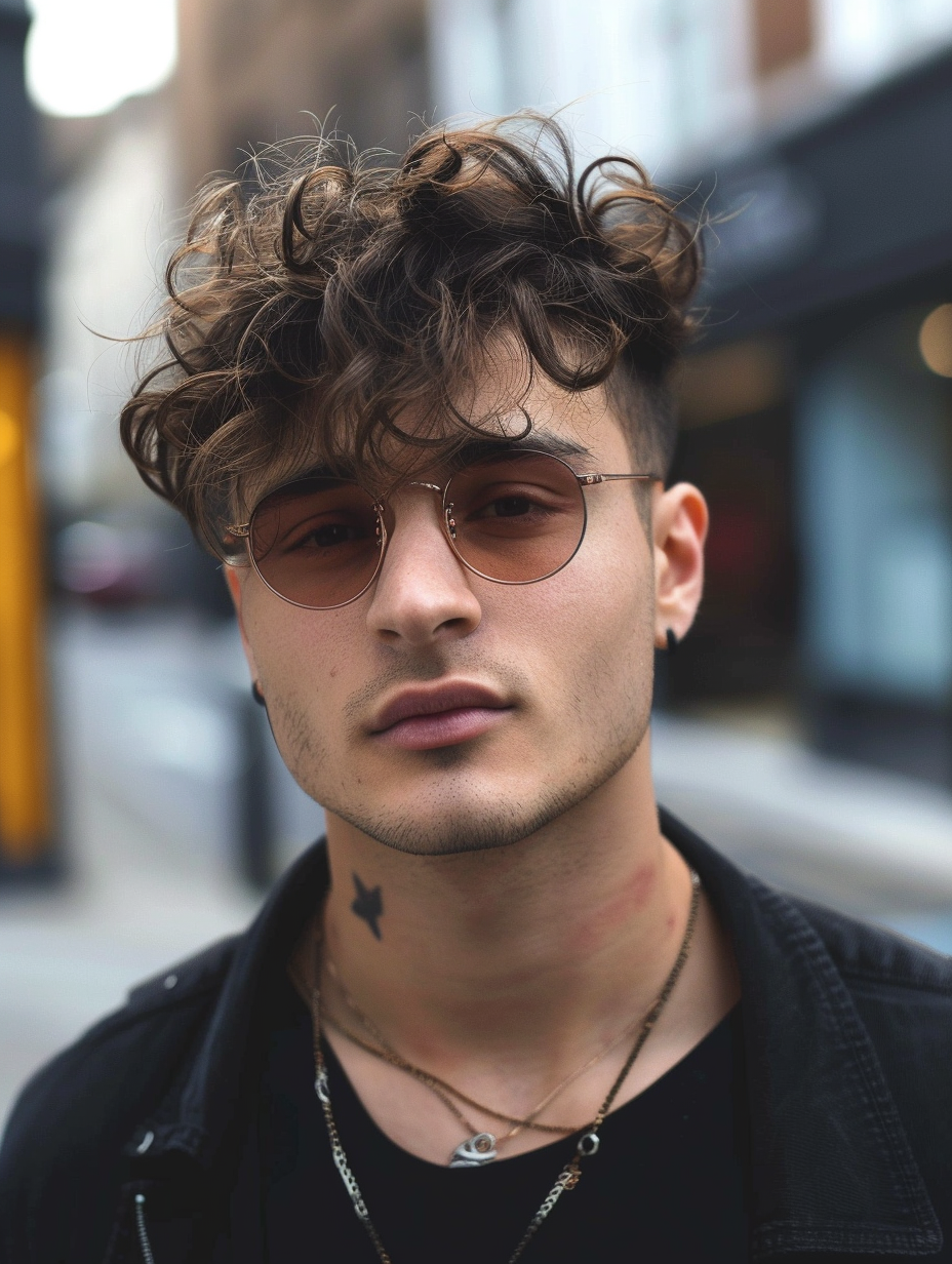 Exploring 27 Disconnected Undercut with Curls Styles for Men with High ...