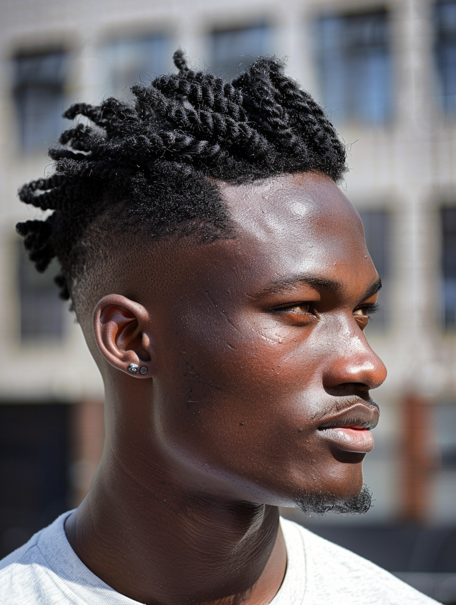Discover 30 Diverse Twist Hair Men Styles for All Events: Curly, Fade ...