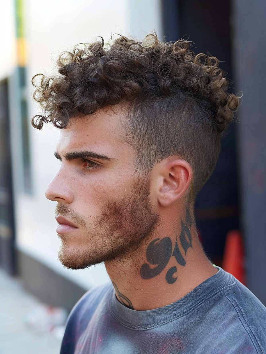 Discover 32 Unique Curly Top with Fade Hairstyles for Men: A Guide to ...
