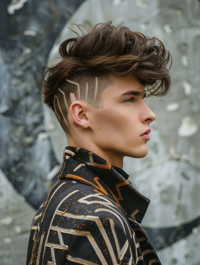 Discover 31 Diverse Side Swept Undercut for Men Styles: From Classic to ...