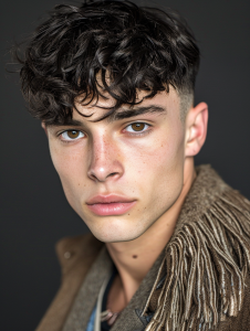 28 Textured Fringe Haircut Ideas for Men Straight Hair Men Curly Men ...