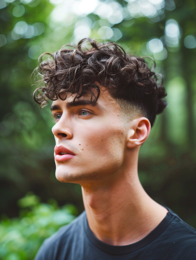 Unveiling 32 Trendsetting Shaved Sides with Long Top Haircut Styles for ...