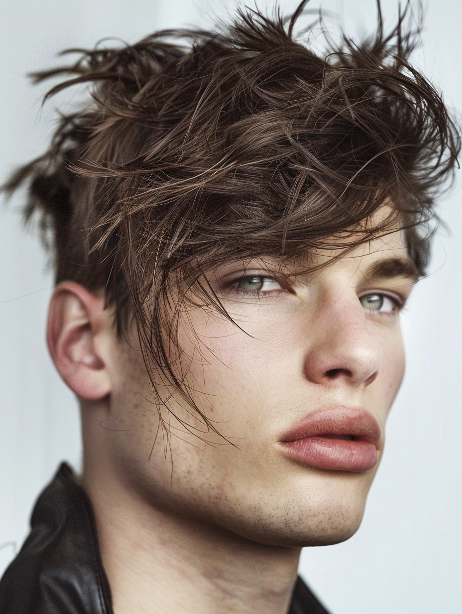 Exploring 31 Trendy Messy Haircut Men Styles for Short Medium and Long Hair