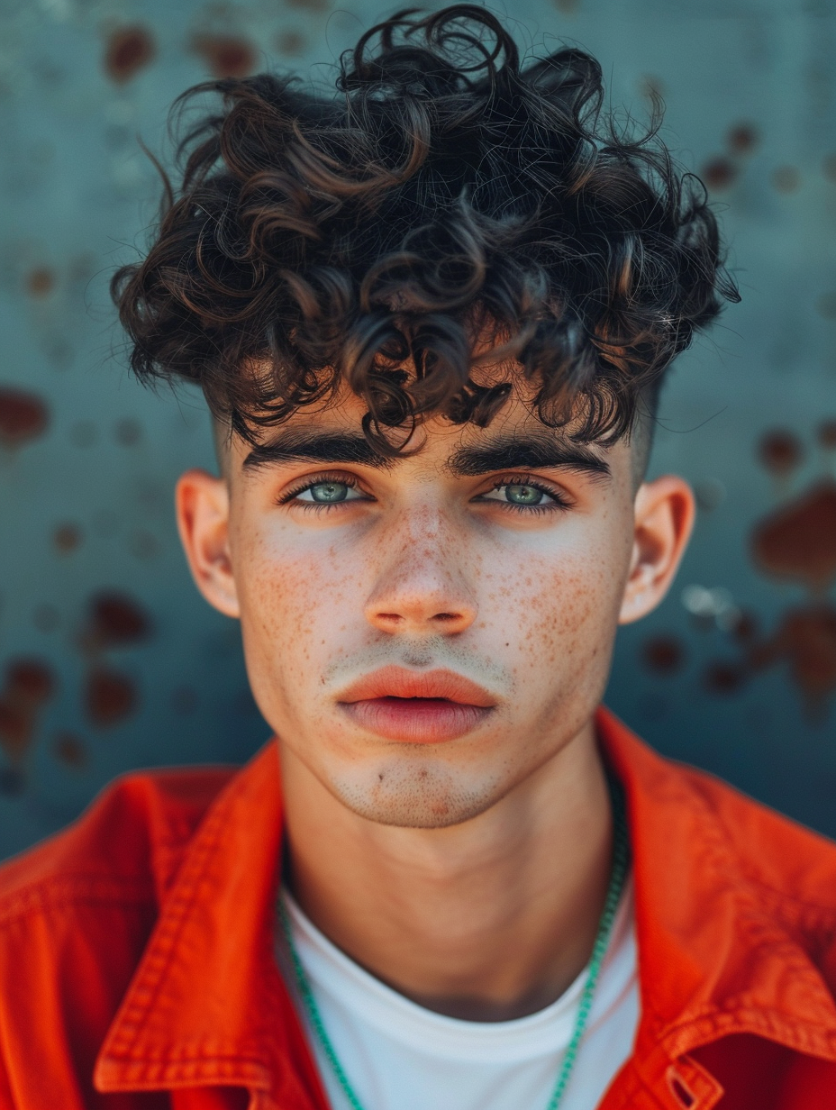 Unveiling 31 Dynamic Short Curly Fade for Men Styles for Every Face ...