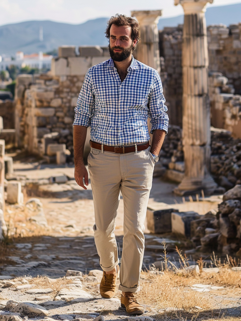 26 Trendy Checkered Shirt Outfit Mens Ideas for Every Season Blue Black ...