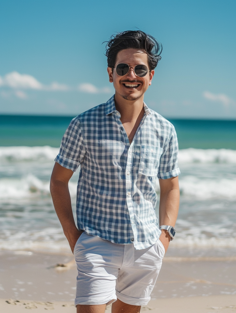 26 Trendy Checkered Shirt Outfit Mens Ideas for Every Season Blue Black ...