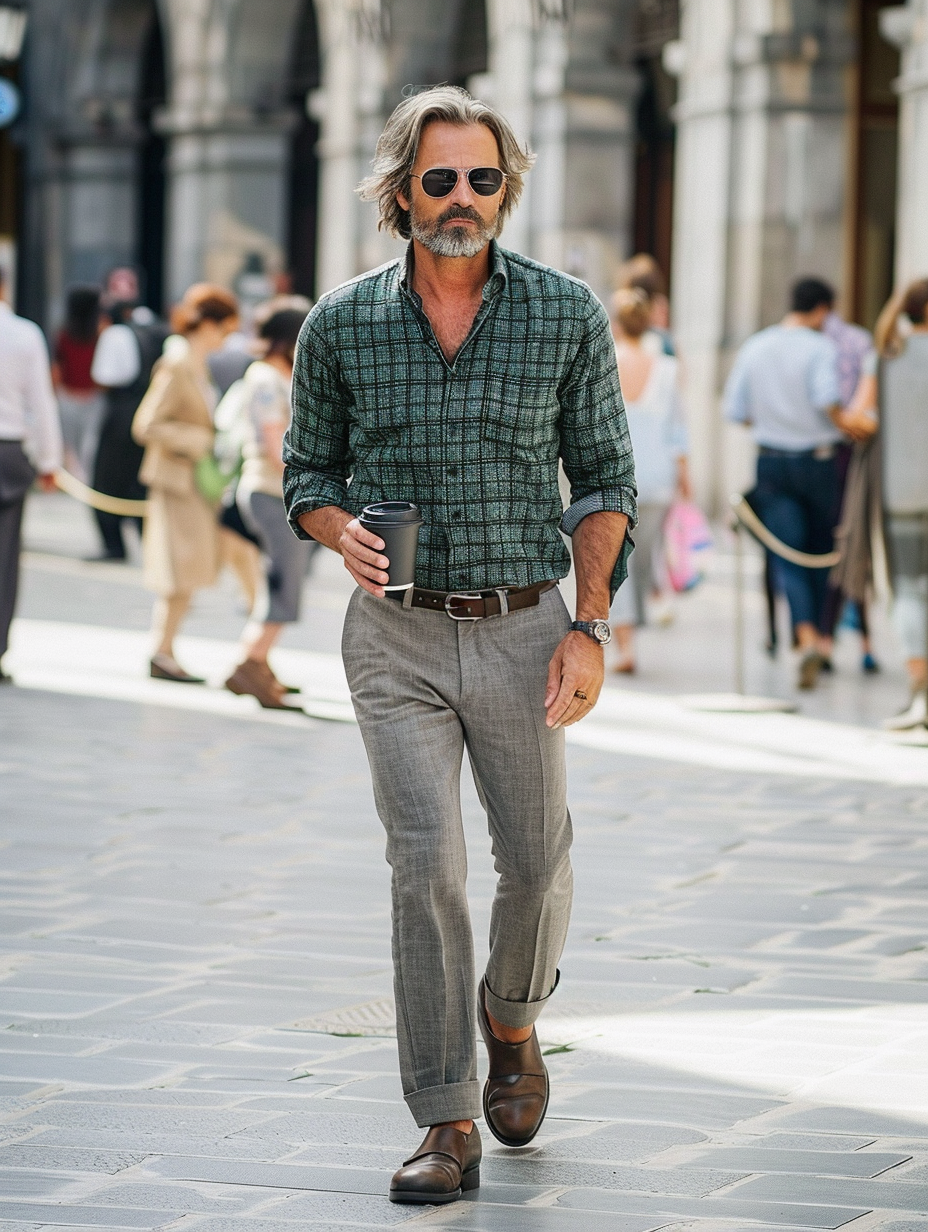 26 Trendy Checkered Shirt Outfit Mens Ideas for Every Season Blue Black ...