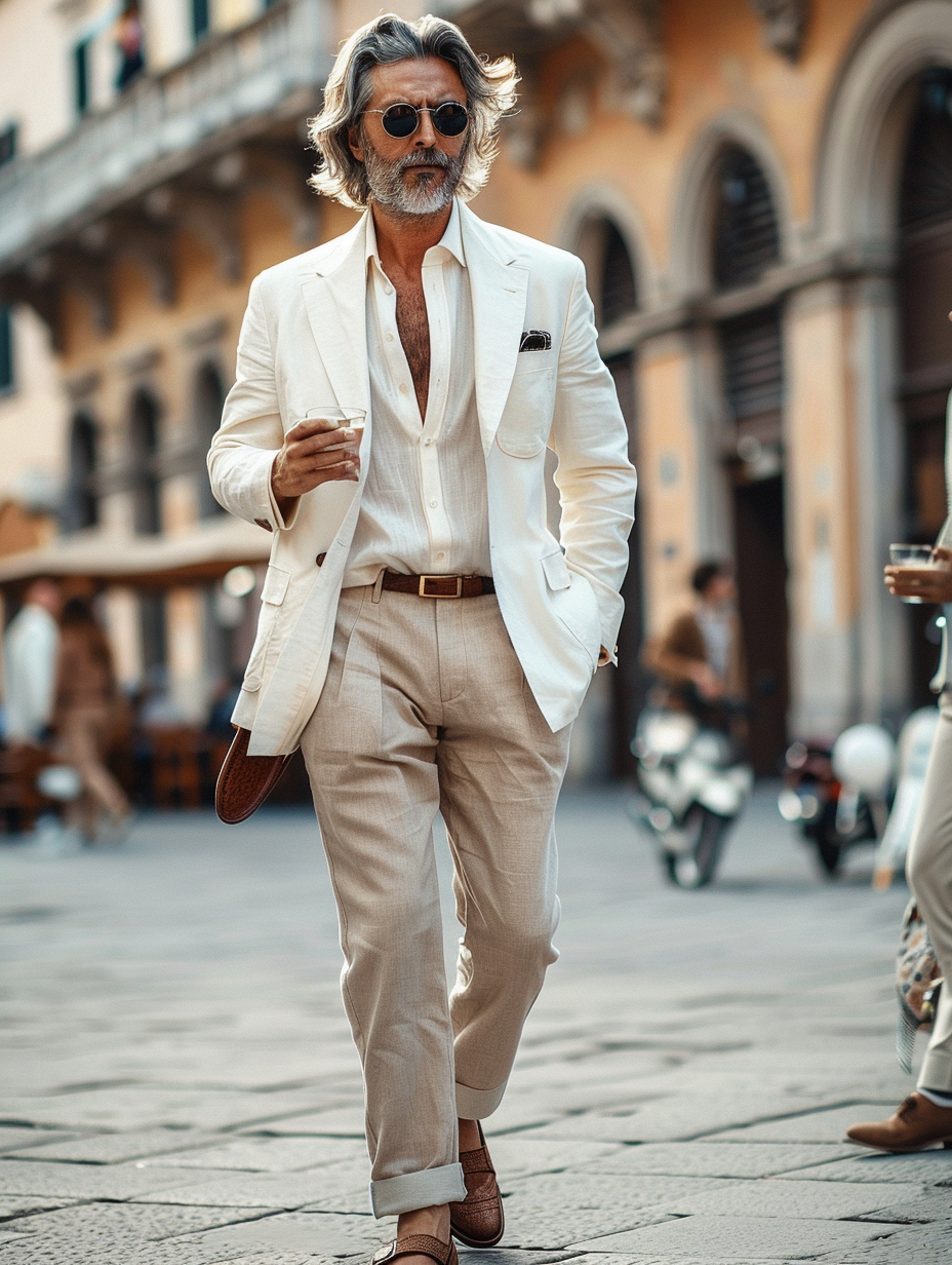 26 stylish white outfit ideas men can wear for any occasion from casual ...