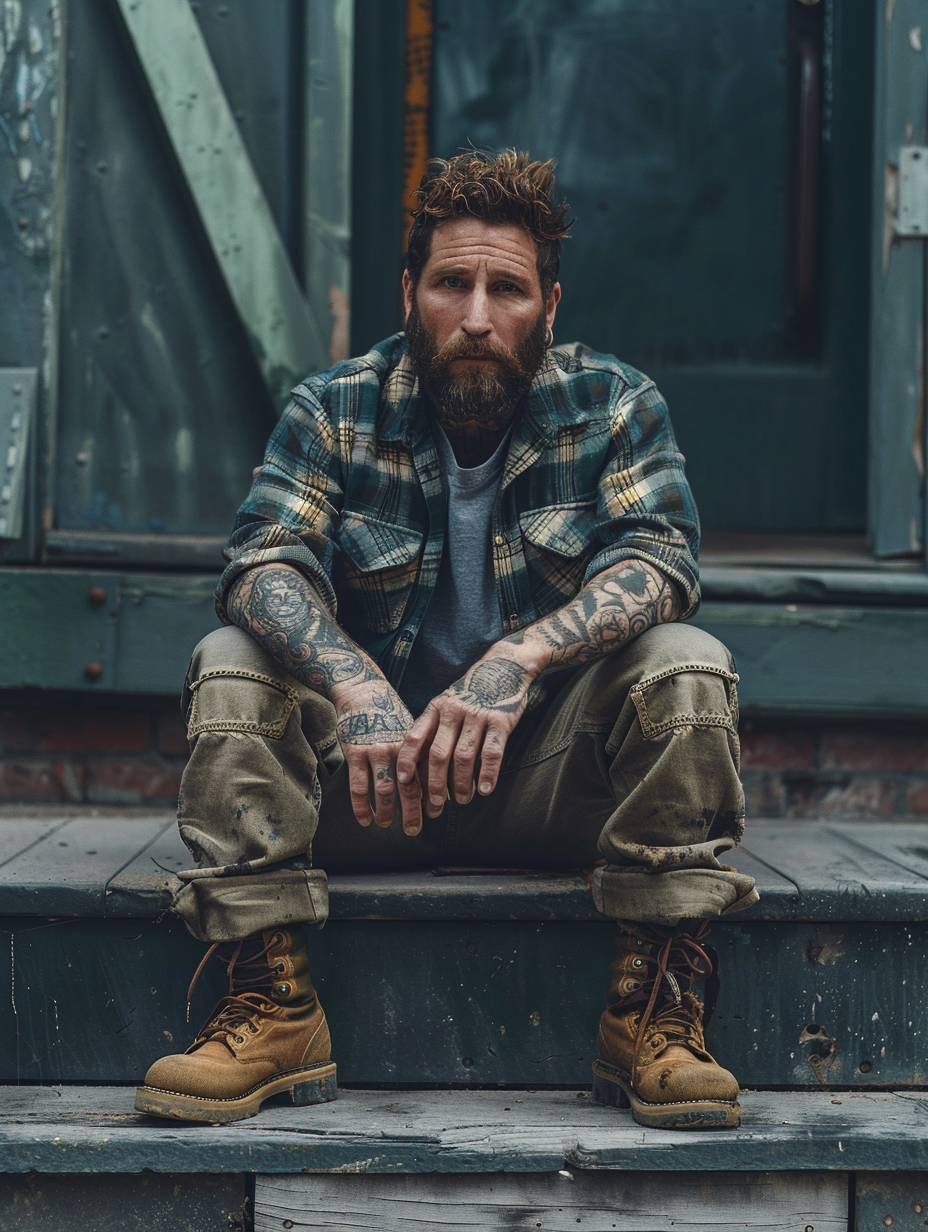 26 Grunge Outfits Men Ideas for 90s Aesthetic Punk Goth Vintage Rock ...