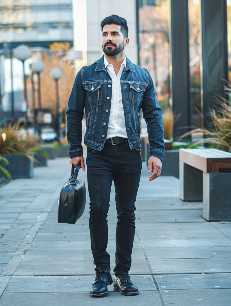 26 Jean Jacket Outfits Men Will Love: From Casual to Street Styles ...