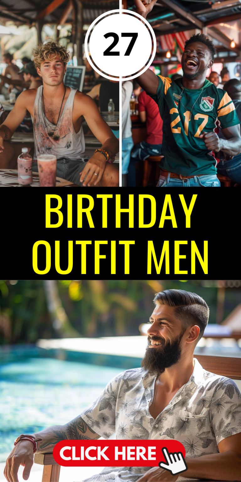 27 stylish birthday outfit men ideas for 18th 21st 30th and 50th ...