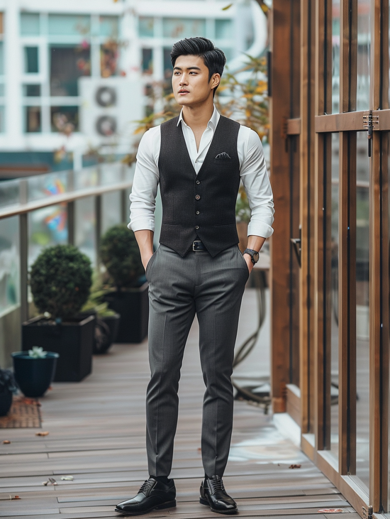 26 Inspiring men outfit with vest ideas for casual elegant and smart ...