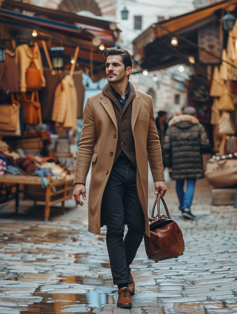 26 Stylish Ideas for Men Outfit with Bag Featuring Streetwear Korean ...