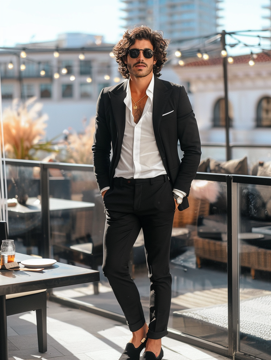 25 black outfit ideas men including casual streetwear summer and formal ...