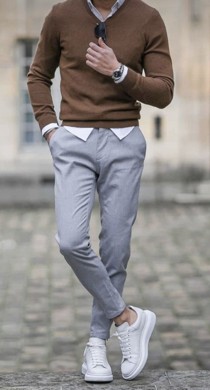 32fresh ideas for sneakers outfit men in 2025: casual and formal looks ...