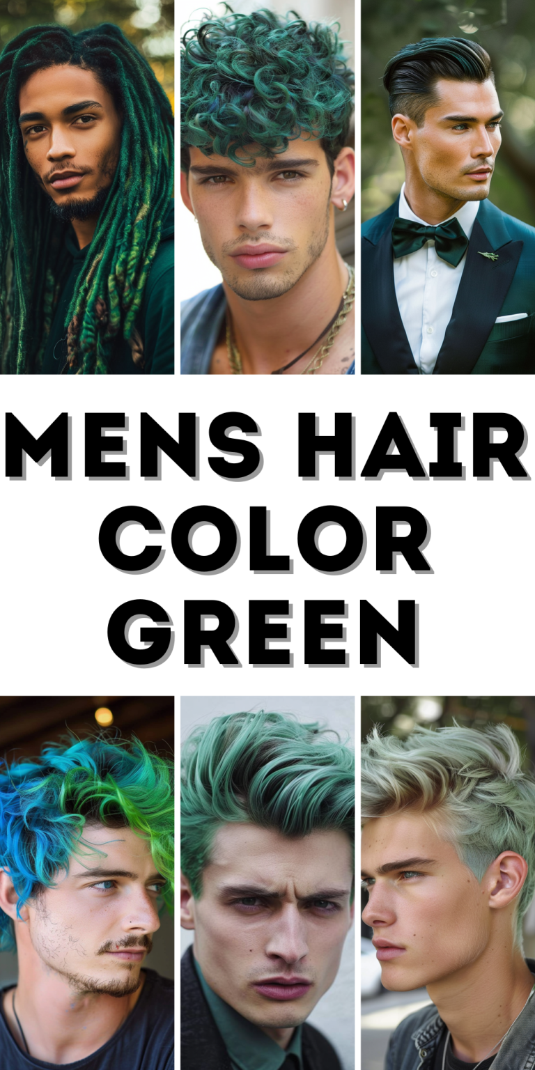 31 Stunning Ideas for mens hair color green from Ash Tones to Neon ...