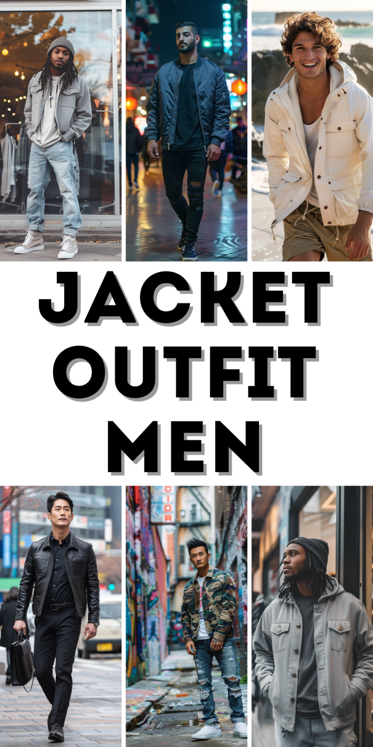 Discover 31 Trendy jacket outfit men Ideas for 2025: From Black Leather ...