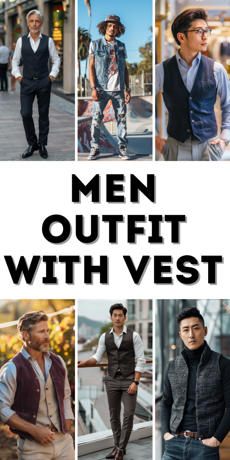 26 Inspiring men outfit with vest ideas for casual elegant and smart ...