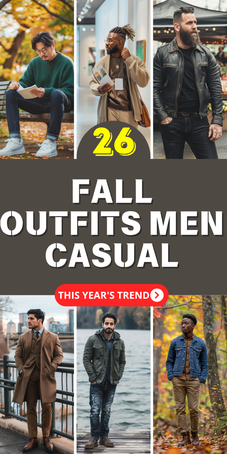 Fall outfits men casual ideas with 26 styles featuring jeans cozy ...