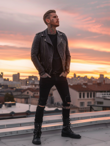 26 Grunge Outfits Men Ideas for 90s Aesthetic Punk Goth Vintage Rock ...