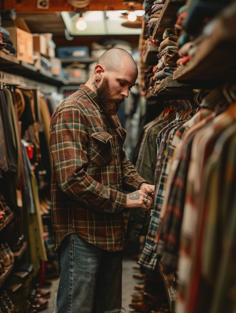 26 Grunge Outfits Men Ideas for 90s Aesthetic Punk Goth Vintage Rock ...