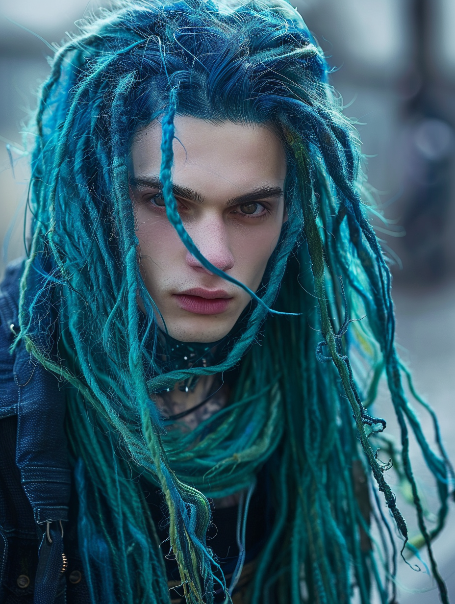 29 Creative Hairstyles for Green Dreads Men Including Dark Neon Lime ...