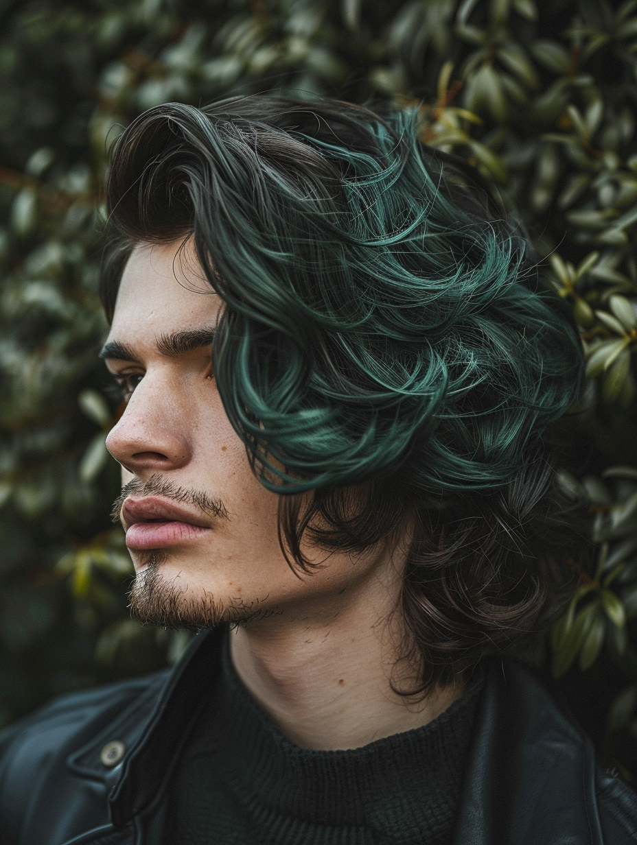 31 Stunning Ideas for mens hair color green from Ash Tones to Neon ...
