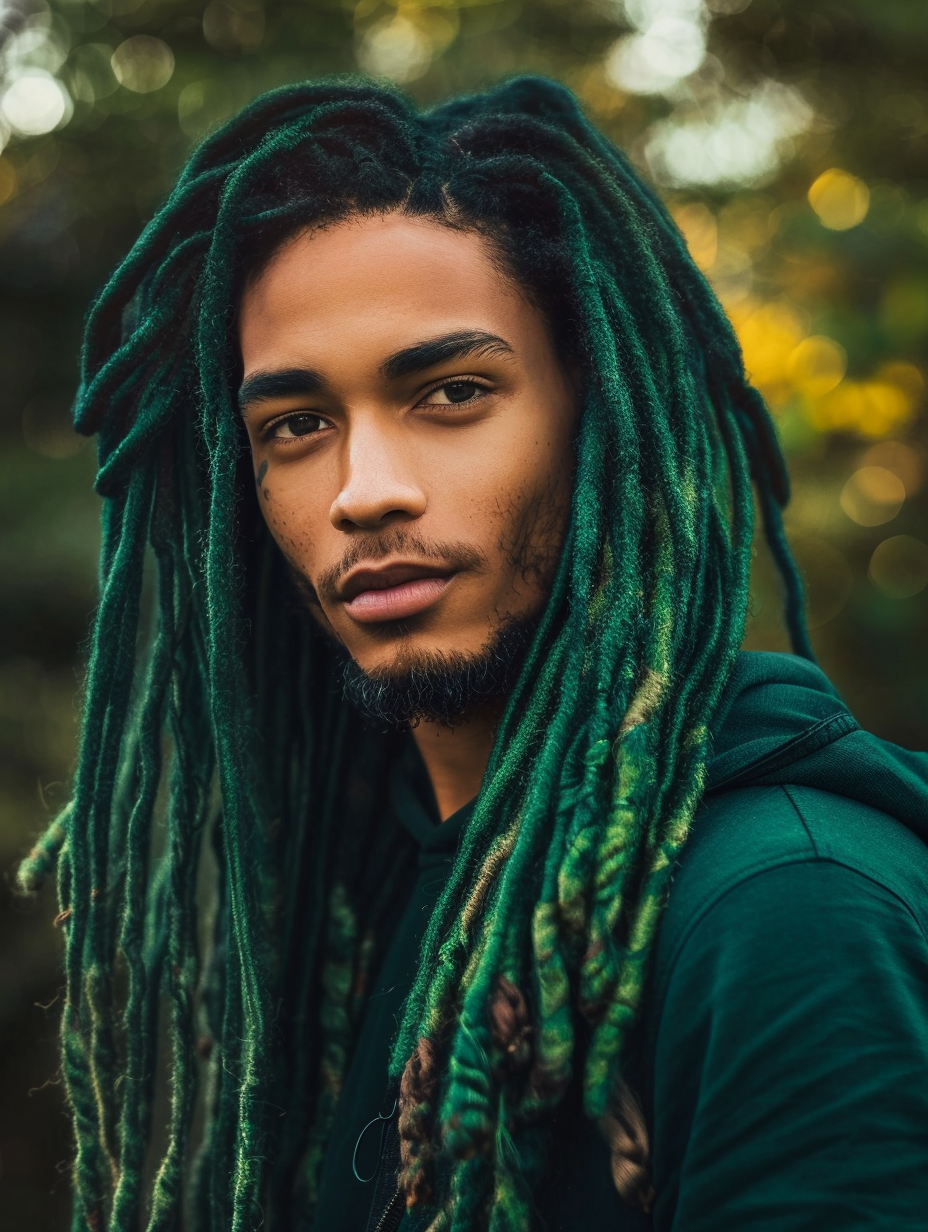 31 Stunning Ideas for mens hair color green from Ash Tones to Neon ...