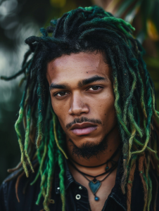 29 Creative Hairstyles for Green Dreads Men Including Dark Neon Lime ...