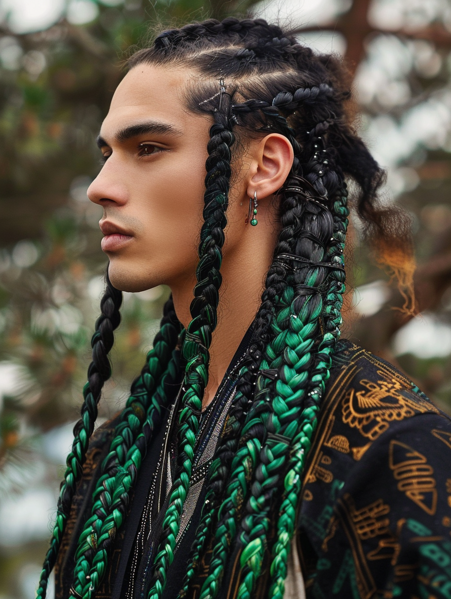31 Stunning Ideas for mens hair color green from Ash Tones to Neon ...