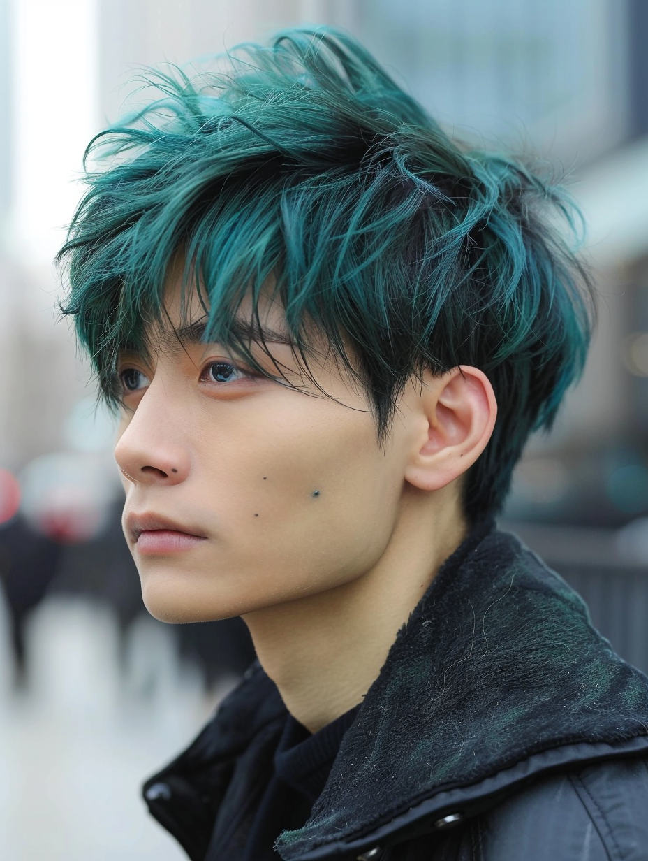 31 Stunning Ideas for mens hair color green from Ash Tones to Neon ...