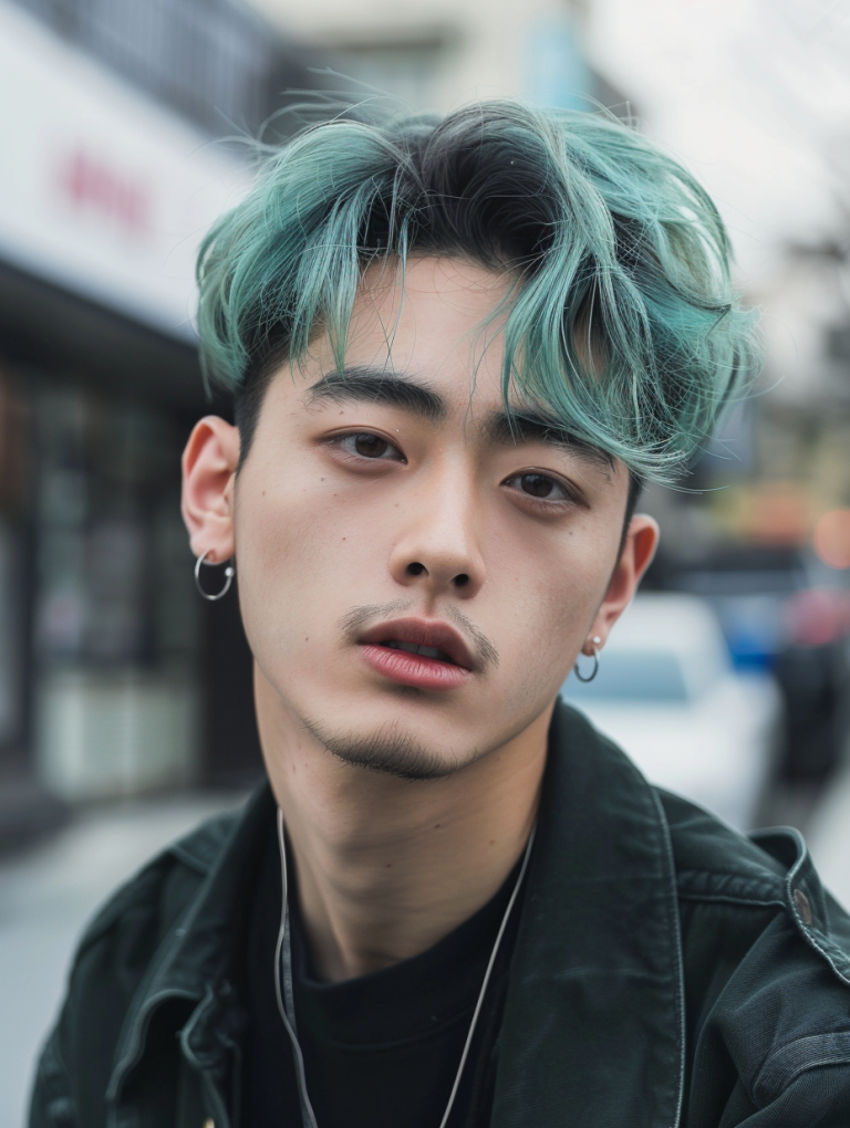 31 Stunning Ideas for mens hair color green from Ash Tones to Neon ...