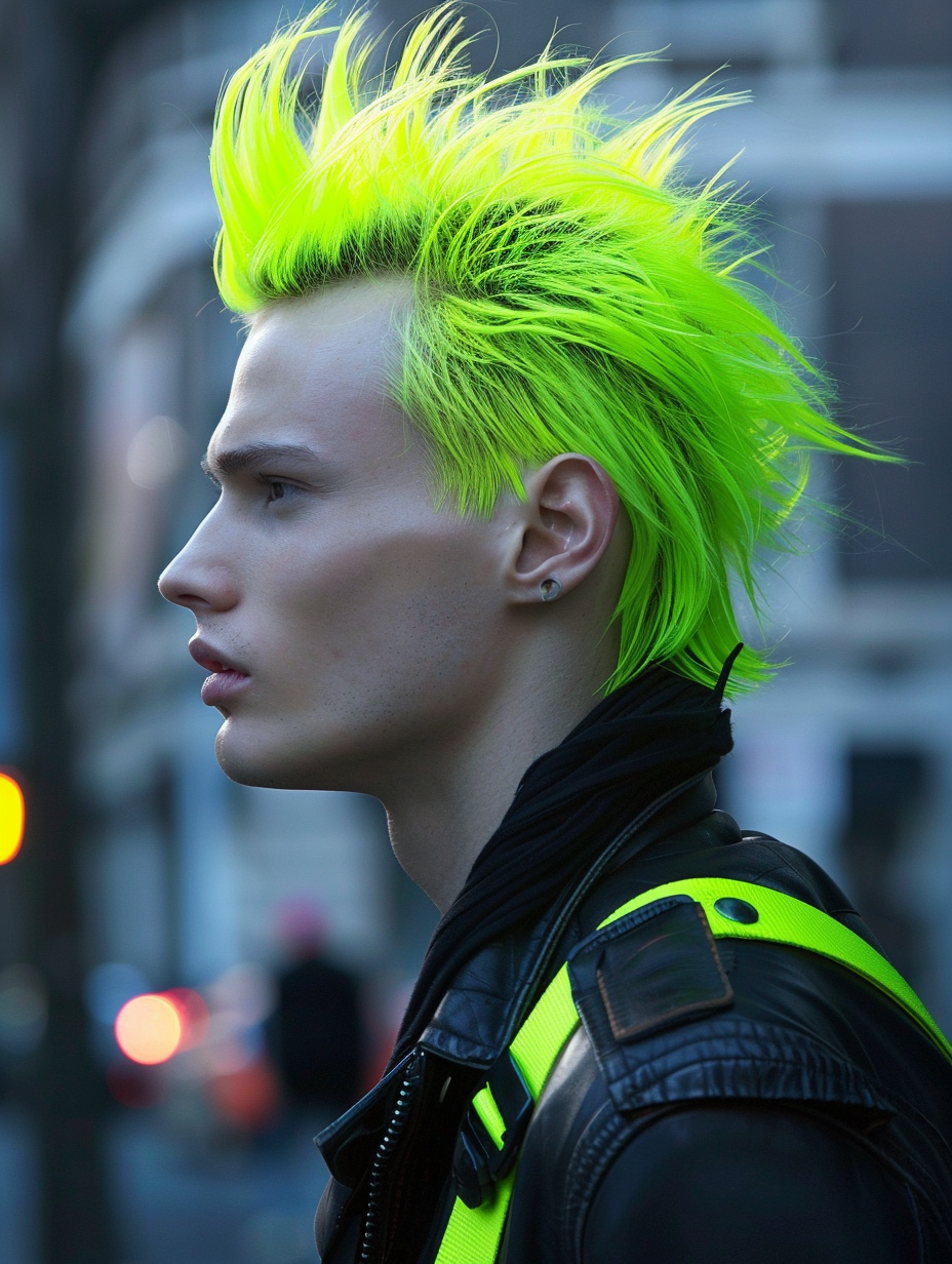 31 Stunning Ideas for mens hair color green from Ash Tones to Neon ...