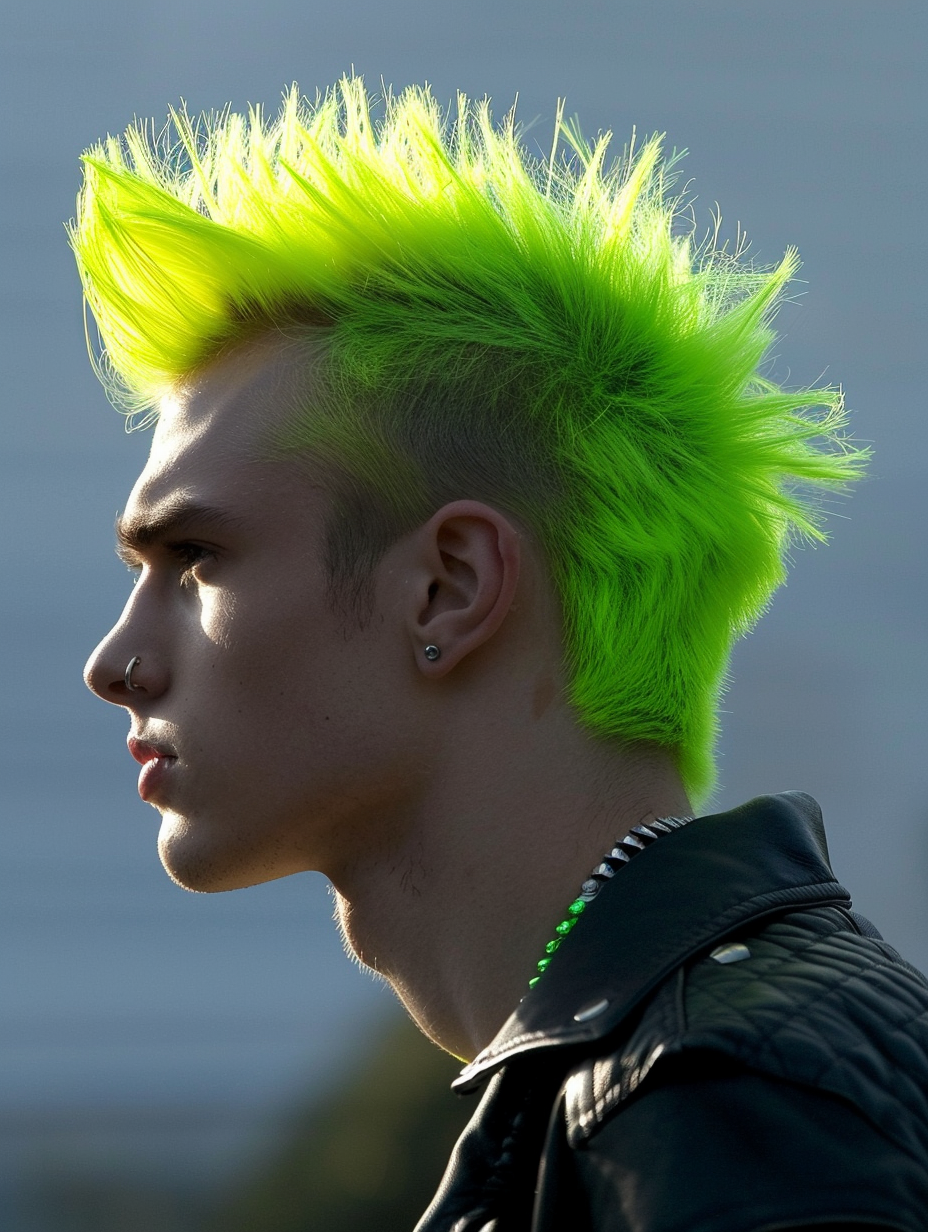 31 Stunning Ideas for mens hair color green from Ash Tones to Neon ...