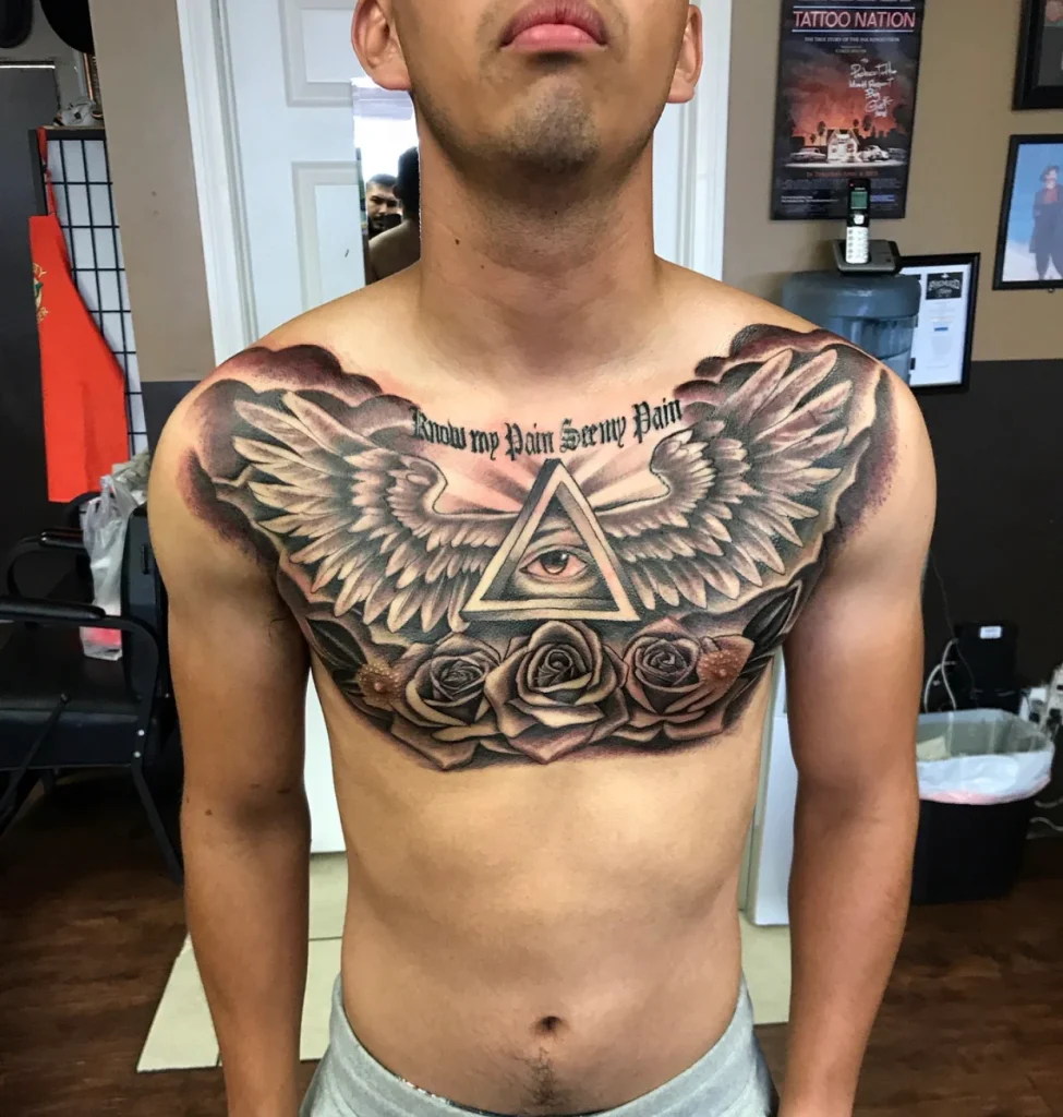 Best Chest Tattoo Ideas for Men: Unique Designs, Meaningful Symbols ...