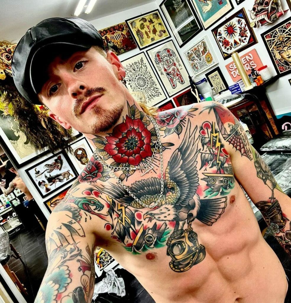 Best Chest Tattoo Ideas for Men: Unique Designs, Meaningful Symbols ...