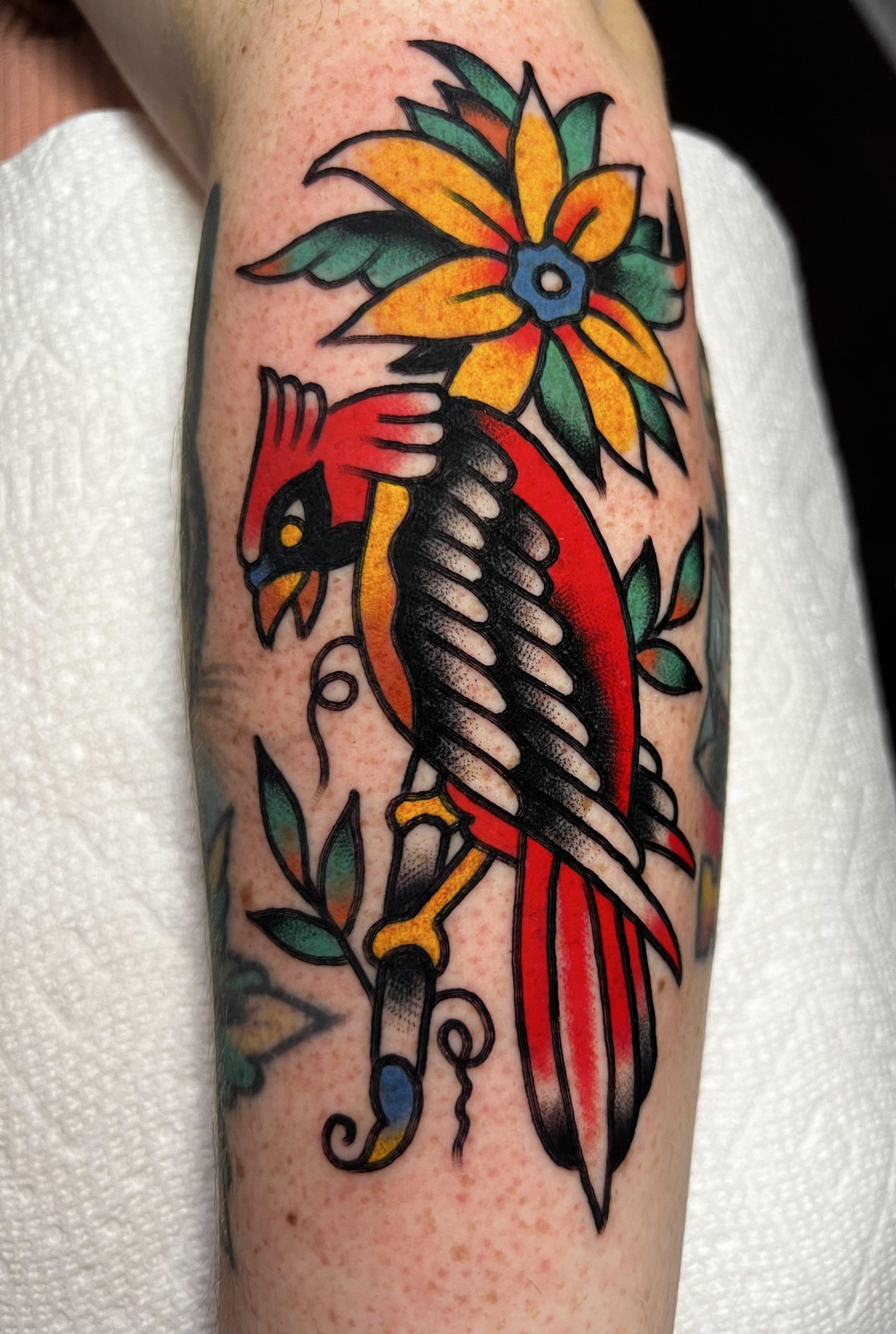 Red Cardinal Tattoo Ideas for Men and Women: Small, Simple, and ...