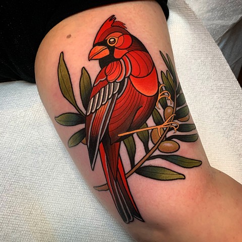 Red Cardinal Tattoo Ideas for Men and Women: Small, Simple, and ...
