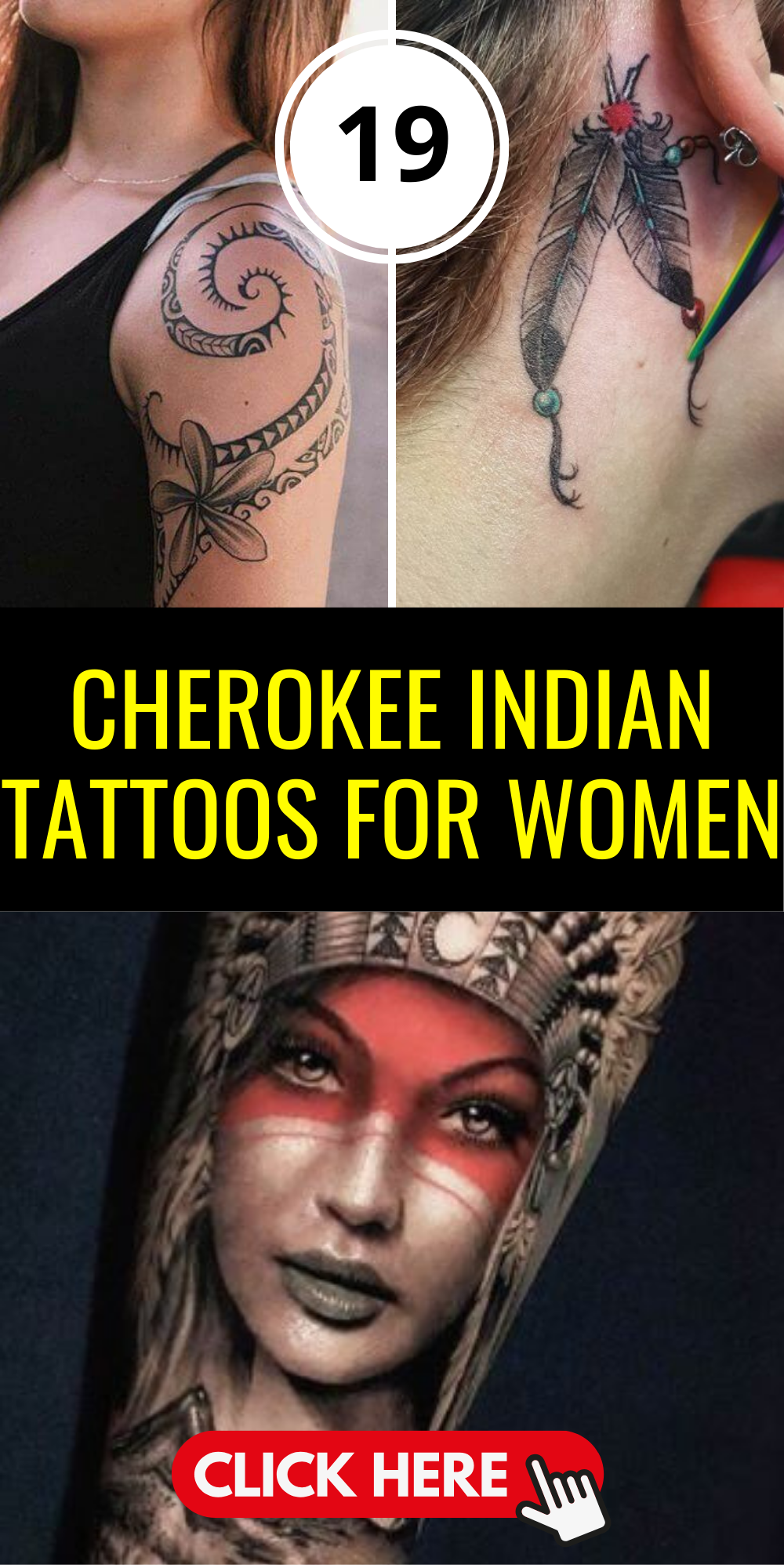 Stunning Cherokee Indian Tattoos for Women: Unique Designs for Arms, Backs, and Sleeves