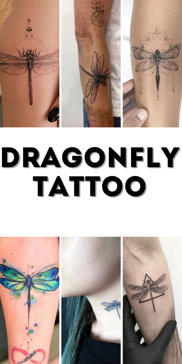 Elegant Dragonfly Tattoo Designs: Unique, Dainty, and Minimalist Ideas ...