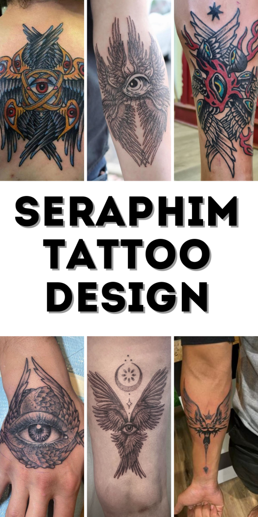 Seraphim Tattoo Design Ideas for Men: From Simple Outlines to ...