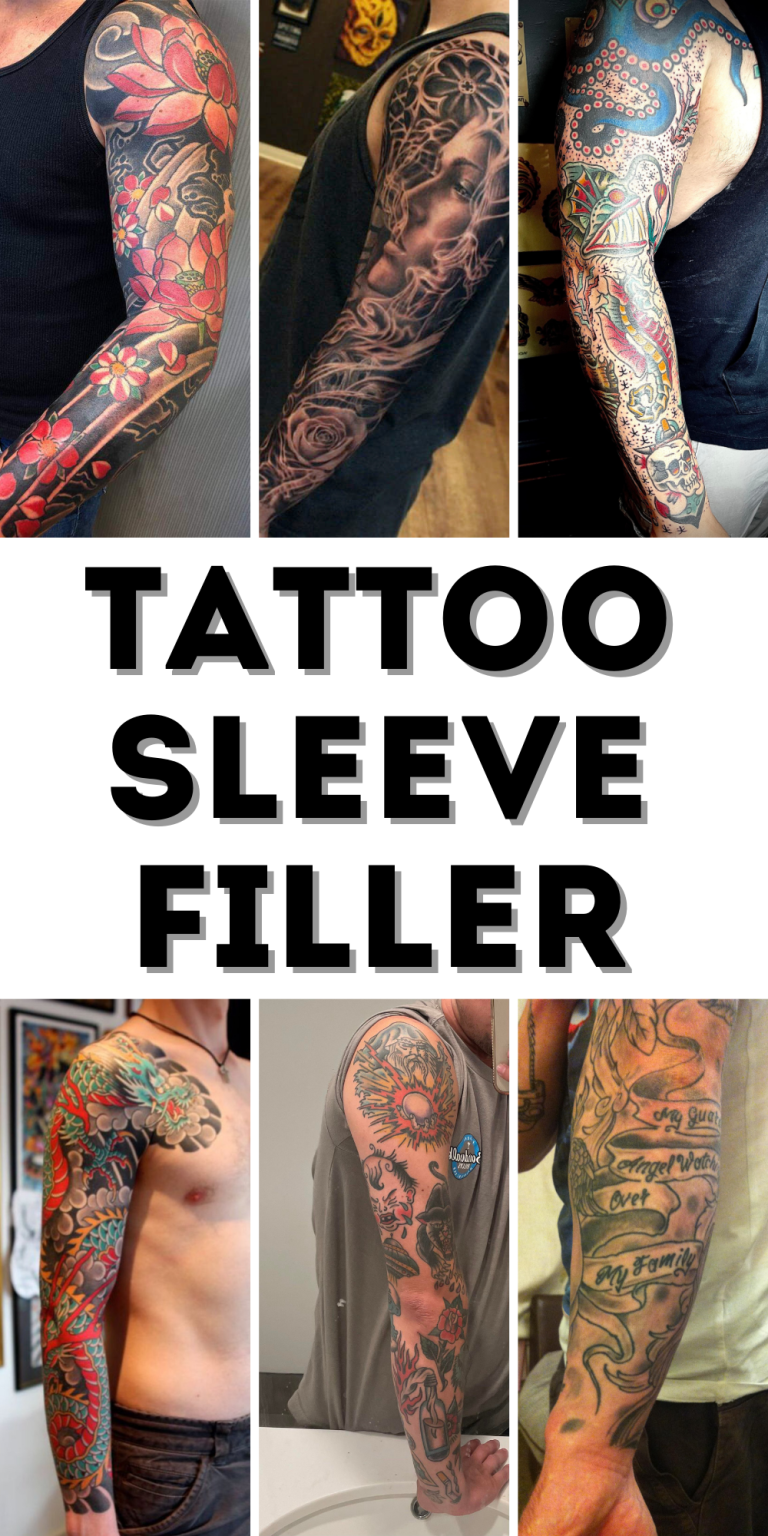 Creative Tattoo Sleeve Filler Ideas for Men and Women: Traditional ...