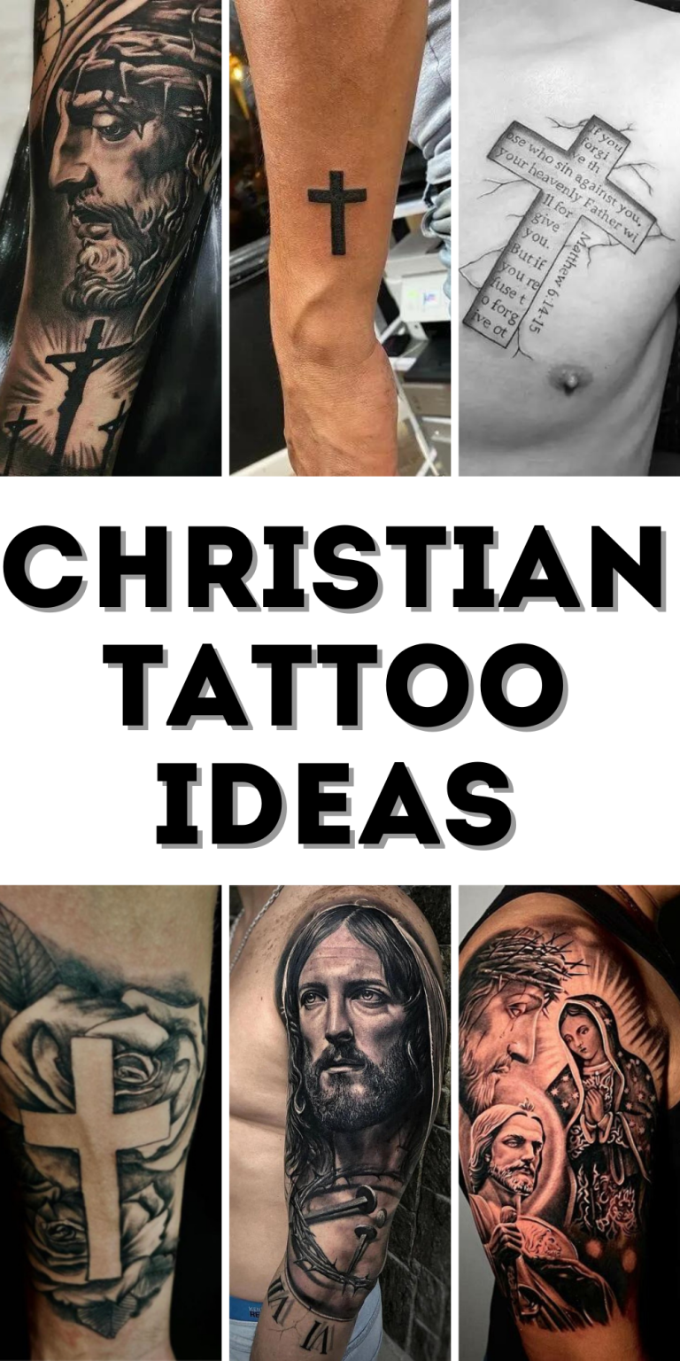 Christian Tattoo Ideas for Men and Women: Unique Designs for Forearm ...